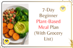 7-Day Plant-Based Meal Plan for Beginners | Easy Recipes & Grocery List ...